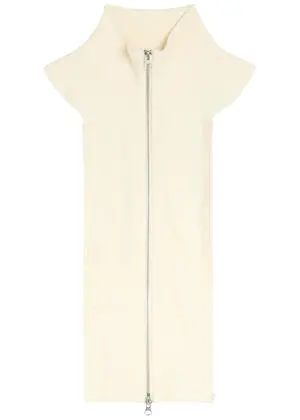 Veronica Beard Wool And Cashmere-blend Dickey Jacket Insert - Ivory