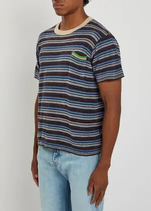 MAISON MARGIELA Striped Knit T-shirt