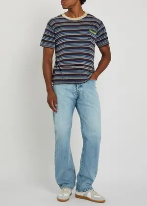 MAISON MARGIELA Striped Knit T-shirt