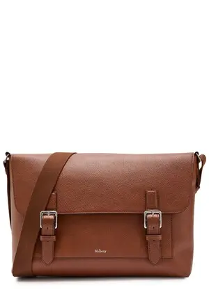 Mulberry Chiltern Grained Leather Cross-body Messenger Bag - Brown