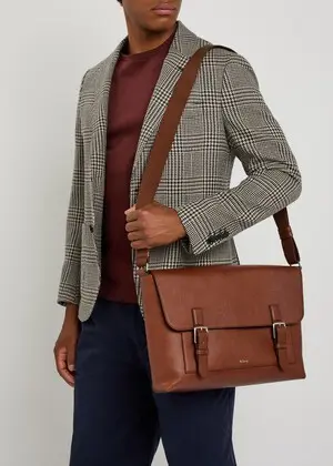 Mulberry Chiltern Grained Leather Cross-body Messenger Bag