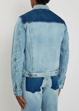 MAISON MARGIELA Washed Denim Trucker Jacket