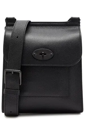 Mulberry Antony Small Grained Leather Cross-body Bag - Black