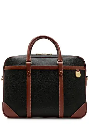 Mulberry Heritage Grained Leather Briefcase - Black
