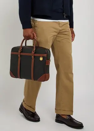 Mulberry Heritage Grained Leather Briefcase