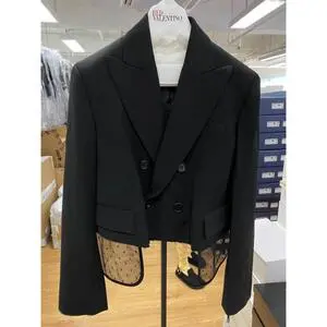 Red Valentino Cropped Tailored Blazer