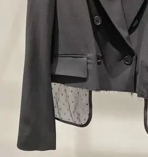 Red Valentino Cropped Tailored Blazer