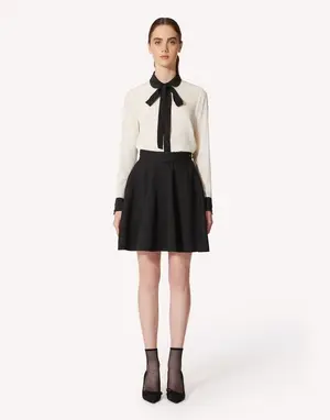 Red Valentino Buckle Detail Skirt