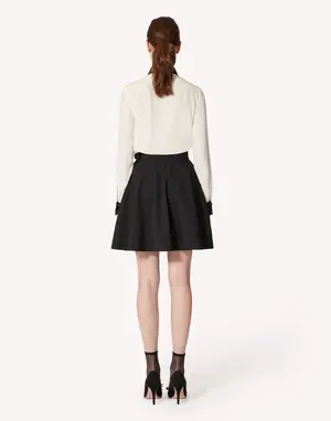 Red Valentino Buckle Detail Skirt