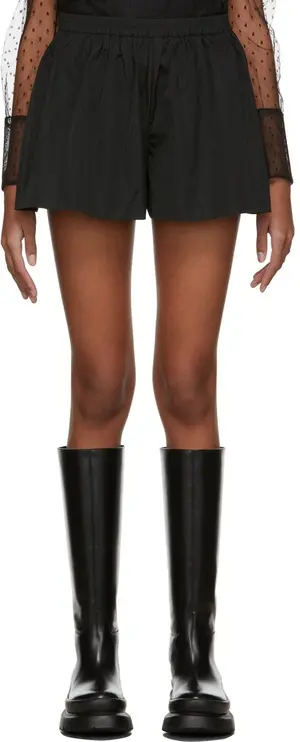 Red Valentino Logo Shorts