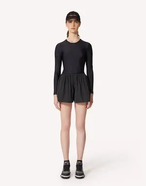 Red Valentino Logo Shorts