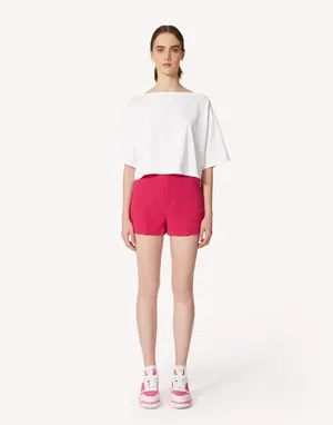 Red Valentino Logo Shorts