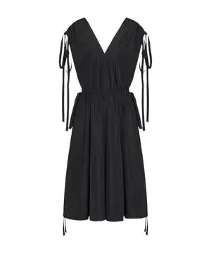 Red Valentino V-neck Lace Detail Dress