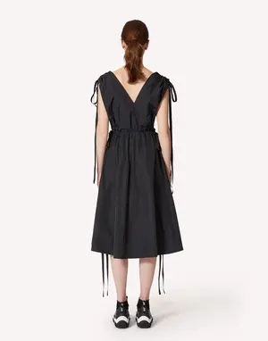 Red Valentino V-neck Lace Detail Dress
