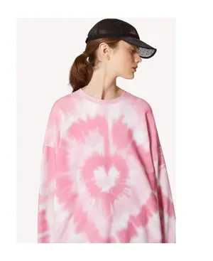 Red Valentino Tie-dyed Crewneck Sweatshirt