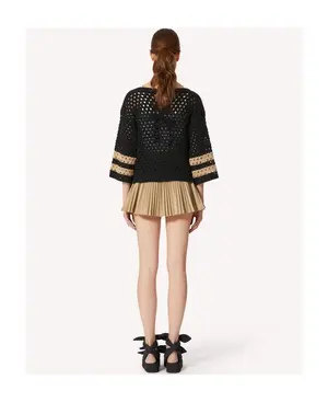 Red Valentino Pleated Skirt