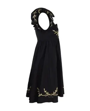 Red Valentino Square Neck Dress