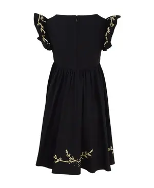 Red Valentino Square Neck Dress