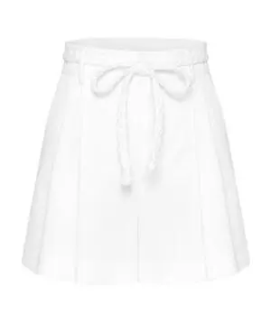 Red Valentino Knitted Belt Detail Shorts
