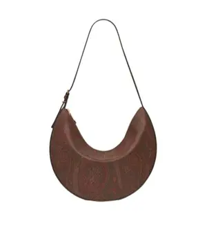 Etro Essential Large Hobo Bag In Paisley Jacquard