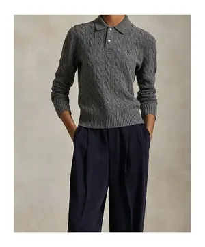Polo Ralph Lauren Cable Knit Polo Shirt
