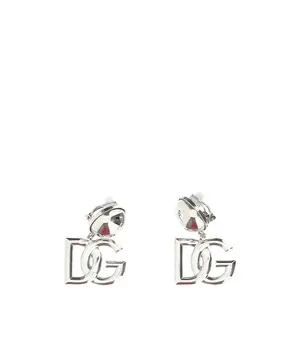Dolce & Gabbana Dolce Gabbana Interlocking Logo Earrings