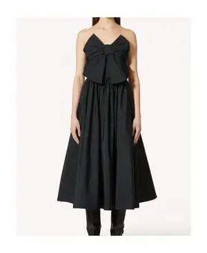 Red Valentino Bow Detailed Strapless