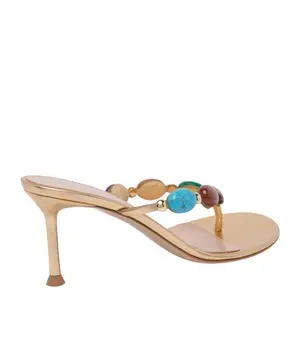 GIANVITO ROSSI Shanti Thong Sandals