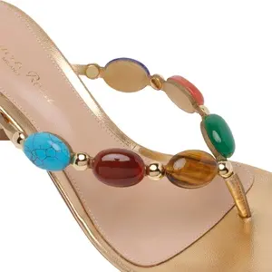 GIANVITO ROSSI Shanti Thong Sandals