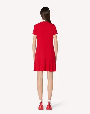 Red Valentino Guan Xiaotong's Same Bow Detail Dress