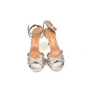 AQUAZZURA Tequila Crystal Embellished Sandals