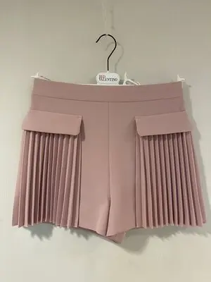 Red Valentino Pleat Pocket Shorts