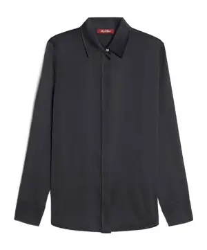 Max Mara Baden Curved Hem Long-sleeved Top