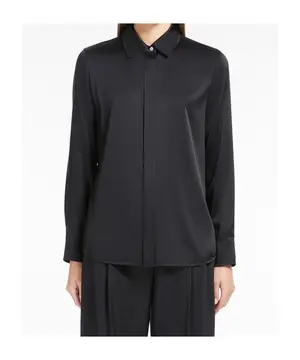 Max Mara Baden Curved Hem Long-sleeved Top