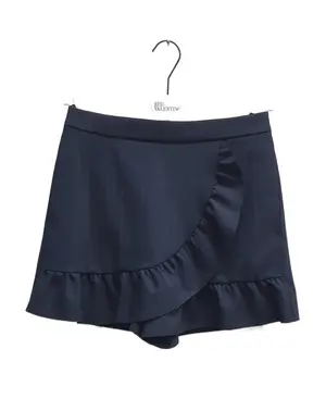 Red Valentino Blue Striped Skirt