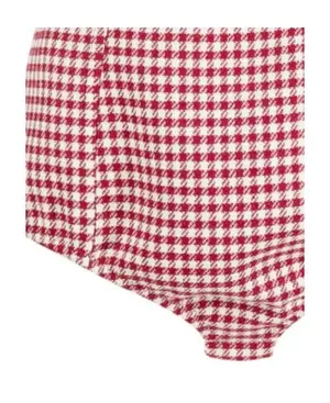 Red Valentino Plaid Jumpsuit