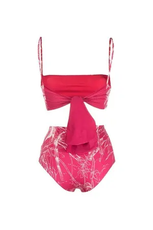 Red Valentino Printed Bikini