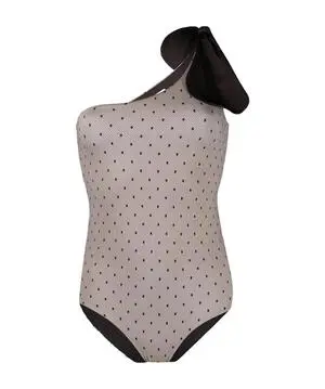 Red Valentino Leaf Printed One-piece Swimsuit - Multicolor