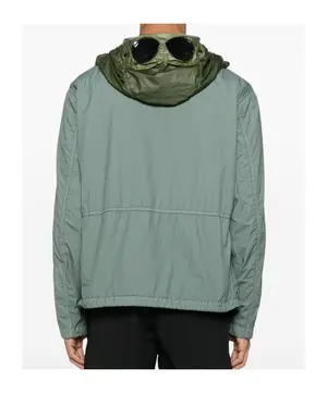 C.P. COMPANY Mille Jacket With Hood And Front Pocket Details