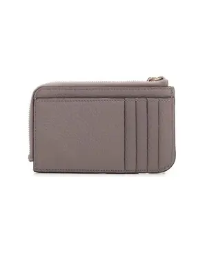 Chloé Alphabet Zipped Cardholder - Gray