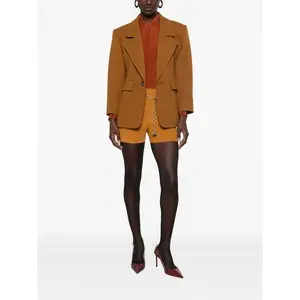 Saint Laurent Long Sleeve Draped Blouse - No