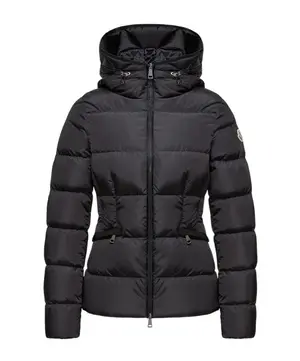 Moncler Hooded Puffer Jacket - Black