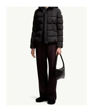 Moncler Hooded Puffer Jacket - Black