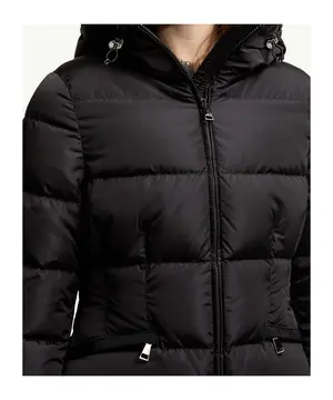 Moncler Hooded Puffer Jacket - Black