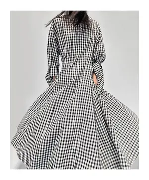 Celine Dress In Vichy Cotton