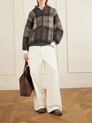 Brunello Cucinelli Beaded Round-toe Sneakers