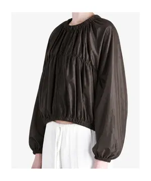 AMOMENTO Shirring Jumper