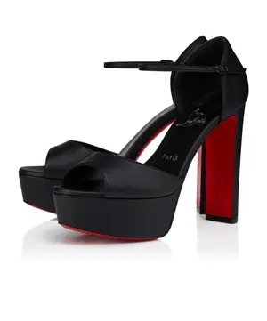 CHRISTIAN LOUBOUTIN Sandaloo Platform Block-heel Sandals