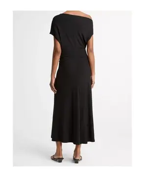 Vince Draped-design Midi Dress