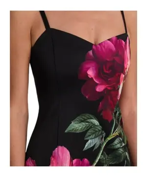 ALICEOLIVIA Floral-print Mini Dress
